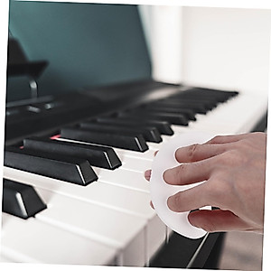 Milisten 2pcs Piano Finger Anti-folding Finger Practice Device Piano Training Tool Training Tools Hand Trainers Finger Training Device Home Finger Exercisers Orthotics Manual White Tpe