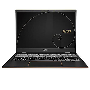MSI Summit E13 Flip Evo 13.4" FHD+ 120hz Touch 2 in 1 Business Laptop: Intel Core i5-1240P Iris Xe 16GB LPDDR5 512GB NVMe SSD, 360-Degree Flip, Thunderbolt 4, MSI Pen, Win 11 Pro: Ink Black A12MT-003