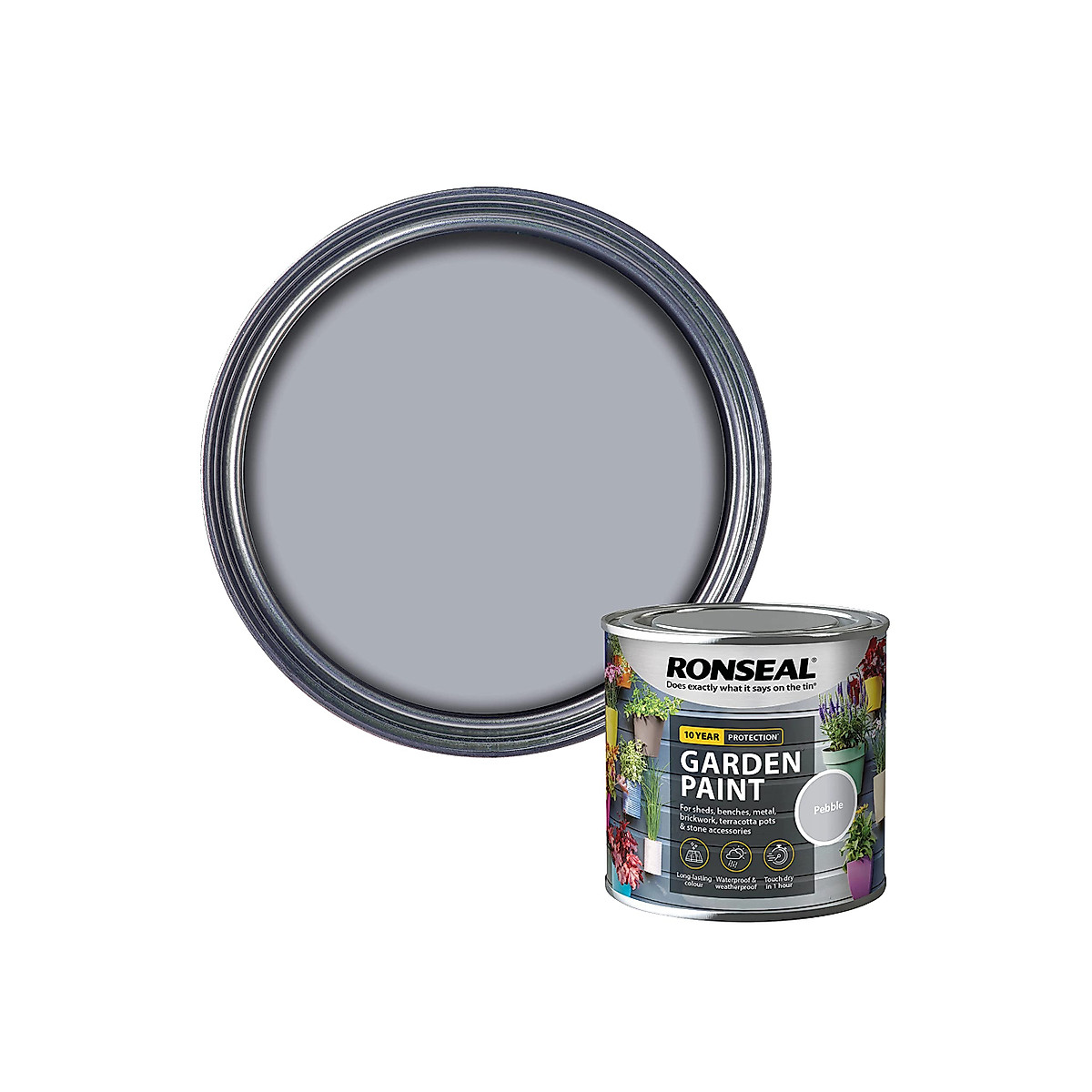Garden Paint Pebble 250ml