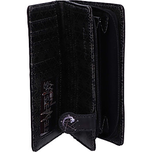 Nemesis Now Anne Stokes The Summoning Witch and Dragon Embossed Purse, Black, 18.5cm, Polyurethane