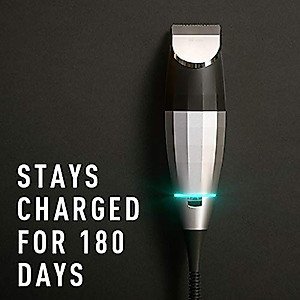 Beard Trimmer + T-Blade Bundle By Bevel - Clippers for Men, Cordless, Rechargeable, Tool-free Zero Gap Dial, High Power, 8 Hour Battery Life, 6 Month Standby