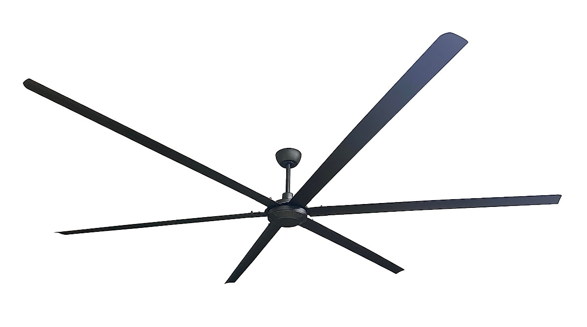 iLiving 120 Inch HVLS Ceiling Fan with 6 Blades & Remote Control