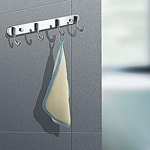 Bleu Bath (3 Pack) Dual-Sided Exfoliating Skin Towel Cotton Terry Body Cloth Scrubber Premium Sturdy Loofah Towel Soft and Buffing Wash Cloth White for Either Oil or Dry Skin