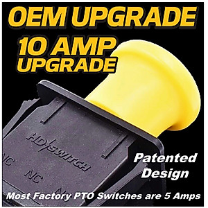 HD Switch 10 AMP OEM Upgrade LVA21437 AM116235 PTO Switch fits John Deere TCA12522 TCA15800 1000 1200 1300 1400 1500 5000 6000 415 425 445 455 Tractors Gator HPX 4x2 6x4 XUV 620i 625i 825i 850D 855D