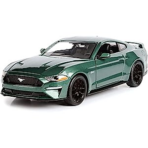 Motormax Toy 2018 GT 5.0 Green Metallic 1/24 Diecast Model Car by Motormax 79352
