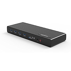 Diamond Multimedia (DS6950) Ultra Dock 5K/4K USB Type-C, Type-A Docking Station and Compatible with Thunderbolt 3 Laptops/Desktop PC’s