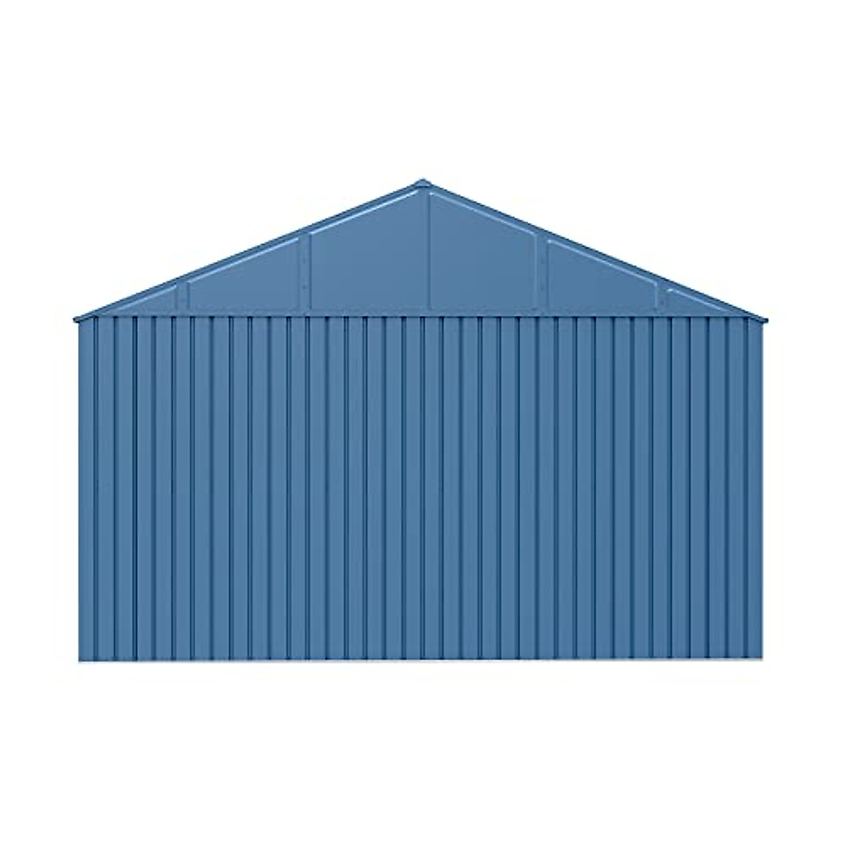 Arrow Shed Elite 12' x 12' Outdoor Lockable Gable Roof Steel Storage Shed Building, Blue Grey