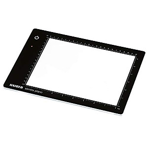 Kaiser Slimlite Plano 5000K 8x11" Battery/AC Lightbox with USB Cable and Charging Adapter