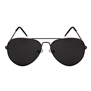 EDGEIWEAR 12 Pack Classic Bulk Wholesale Polarized Metal Aviator Sunglasses for Men Women UV400