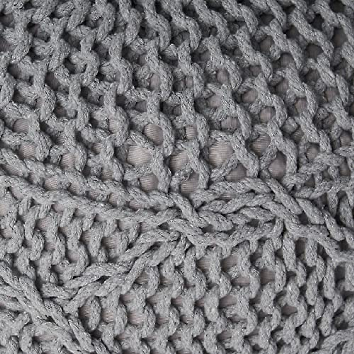 Christopher Knight Home Morven Pouf, Gray