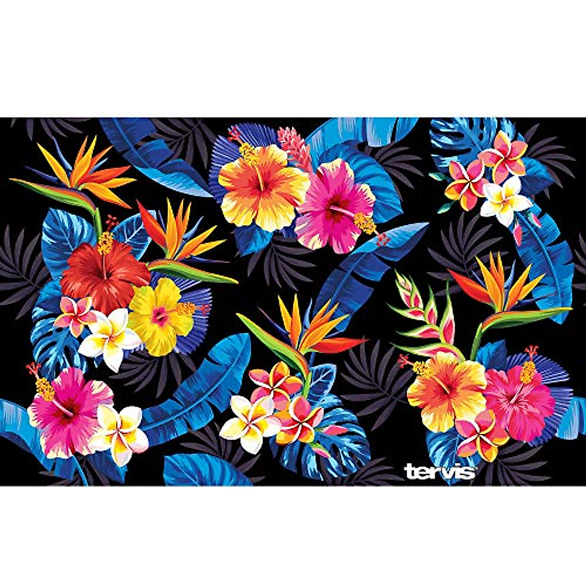 Tervis Tropical Collection Floral Triple Walled Insulated Tumbler Travel Cup Keeps Drinks Cold & Hot, 20oz Legacy, Stainless Steel