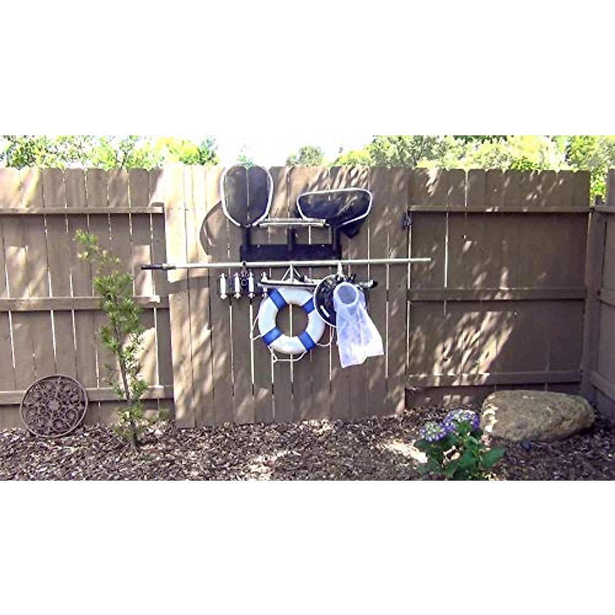 Poolmaster Swimming Pool Maintenance Tool Organizer, Black