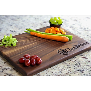 Custom Logo Cutting Board | Corporate Gifts | Client and Real Estate Closing Gifts | Customer Appreciation Gift Ideas | Engraved Company Logo Cutting Boards.