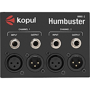 Kopul HMX-2 Humbuster - Dual-Channel Hum Eliminator with XLR and 1/4" Connectors
