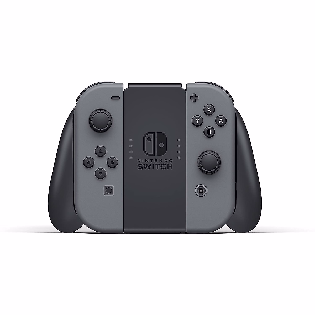 Newest Nintendo Switch Bundle: Gray Joy Con - HAC-001(-01), Super Mario 3D World + Bowser's Fury Game, and Micro SD 128GB