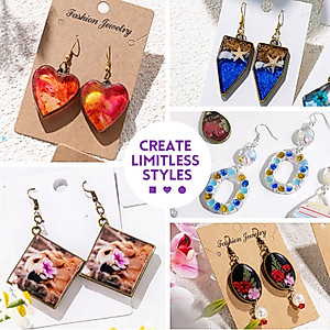 LET'S RESIN UV Resin Kit with Light,153Pcs Resin Jewelry Making Kit with 250g Crystal Clear Low Odor UV Resin, UV Lamp, Resin Accessories, Epoxy Resin Starter Kit for Keychain, Jewelry, Home Decor