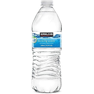Blue Ribbon Kirkland Signature Purified Drinking Water 16.9 Fl Oz (Pack of 40, Total of 676 Fl Oz)