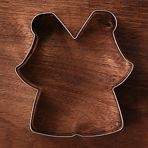 LILIAO Graduation Cookie Cutter Set - 3 Piece - Diploma, Graduation Cap and Graduation Gown Biscuit Fondant Cutters - Stainless Steel