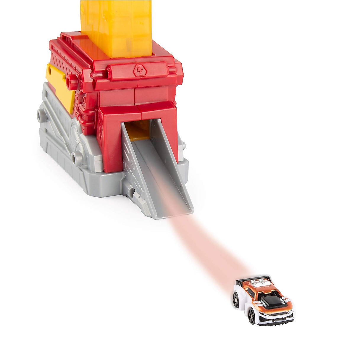 TOMY Johnny Lightning Micro Strike Launcher, Super Fast Car Toy Bundle, Multicolor, 4 Years and Up