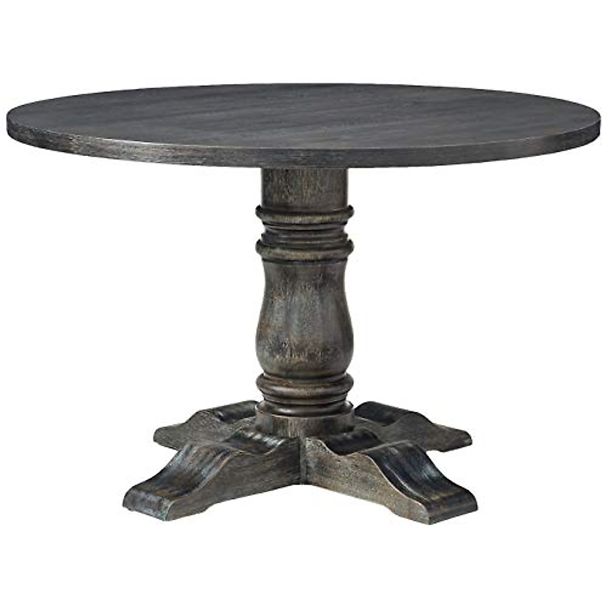 Selena 5 Pcs Dining Set, Weathered Gray