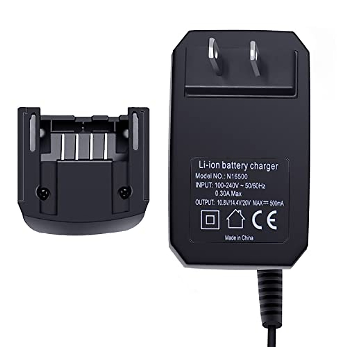 20 Volt LithiumIon Battery Charger LCS1620 for Black & Decker for Porter Cable for STANLEYBattery 14.4V 18V 20 Volt Batteries LBXR20 LBXR20-OPE LB20 LBX20 LBXR16 US Plug laipuduo