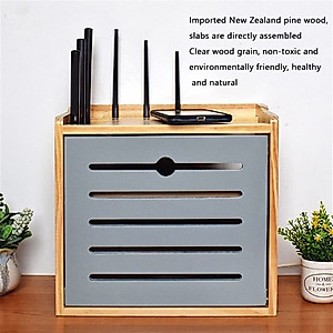 Wireless WiFi Router Storage Box WiFi Set-top Box TV Accessories Rack Office Desktop Storage Box Large Capacity Storage Box