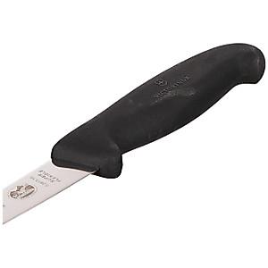 Victorinox 7" Fillet Knife, Straight Blade, Flexible, Black Fibrox Handle 5.3813.18