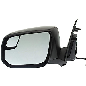 Kool Vue Driver Side Power Non-Heated Mirror for Chevrolet Colorado GMC Canyon 2015-2017 With Spotter Glass Paintable