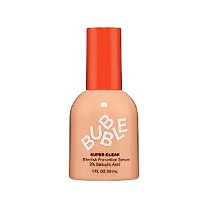 Bubble Skincare Super Clear 2% Salicylic Acid Skin Care Serum - Skin-Soothing Salicylic Acid Serum Enriched with Willow Bark Extract, Colloidal Oatmeal & Antioxidant-Rich Neem Seed Oil (30ml)