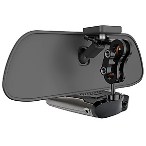 SDSACZMU Radar Detector Mount, Aluminum Rearview Mirror Rod Radar Bracket,for Cobra iRadar ESD SPX RAD 480i 450 380 7800BT Radar Detector