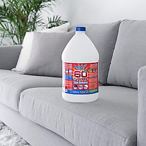 Amazing 60 Second Stain Remover - Commercial Strength - Powerful, Natural Enzymes Remove Food, Grease, Pet Stains & More - Non-Toxic/Eco Friendly - USA Made (128oz Bottle - Save 50%)