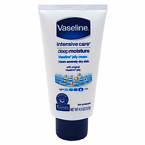 Vaseline Intensive Care Deep Moisture Cream 4.5 Ounce (133ml)