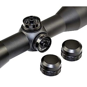 DB TAC INC 4X32 Compact Scope with Mil-Dot Reticle and 1" Picatinny Scope Rings