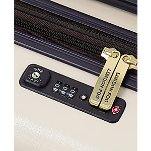 LONDON FOG Brentwood II 29" Expandable HARDSIDE Spinner, Cream, Inch