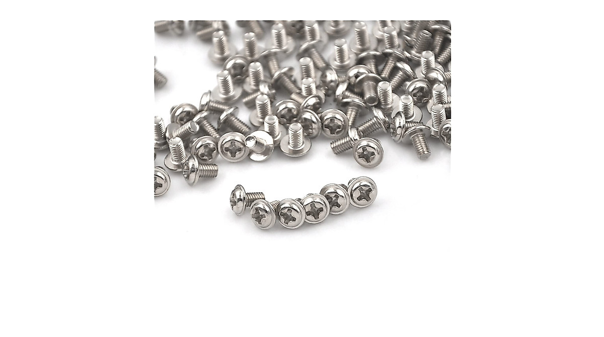 FHYTGBS 100Pcs M3 Screw M3X5 5mm Hex Screws PC Case Hard Drive ...