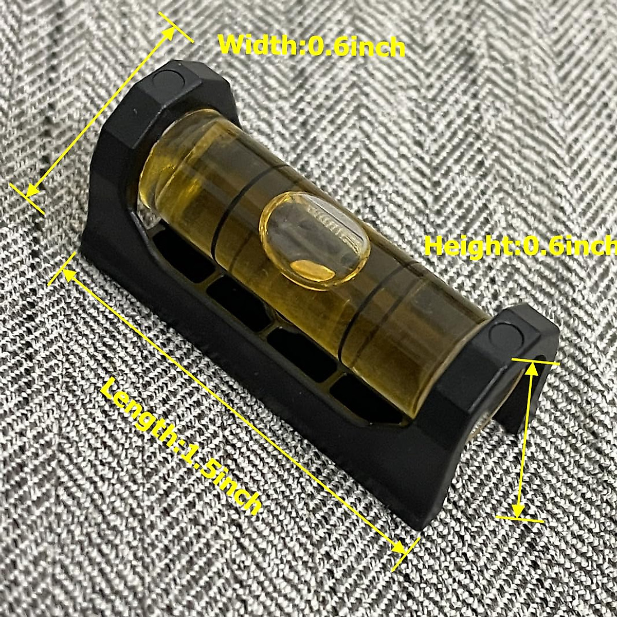 YMGBHNKJLS 6Pcs Optics Mounts Rifle Scopes for 20mm Mounting Adapter Anti-Cant Optics Mounts for Sports Outdoors Hunting Fishing Shooting