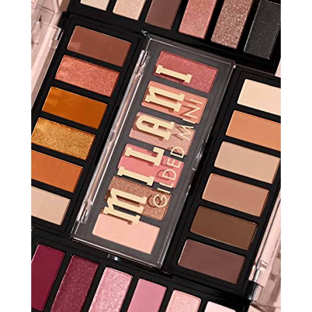 Milani Gilded Mini Eyeshadow Palette with 6 Matte & Shimmer Hues - It's All Rosé