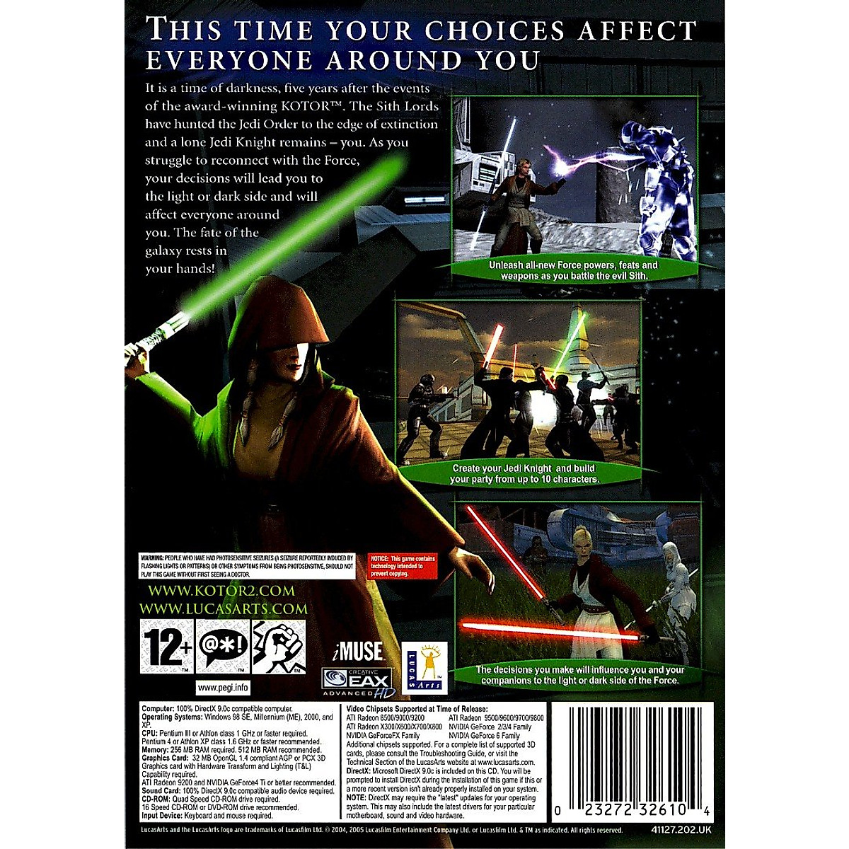 Star Wars Knights of the Old Republic II: The Sith Lords