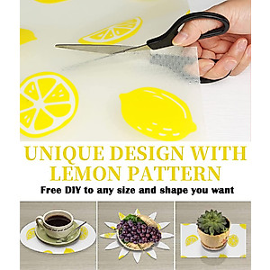 Shelf Liner for Kitchen Cabinets Non-Adhesive Drawer Liner Non-Slip Refrigerator Liner Waterproof Fridge Pad Cupboard Mat Easy Placemats, 17.7"× 59"