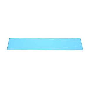 Game Console Middle Skin, Accurate Access One Piece Professional Dustproof Game Protective Middle Strip Sticker for Game Console Accessories (Blue)
