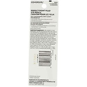 COVERGIRL Eyeliner Charcoal Self Sharpening Pencil (Pack of 3)