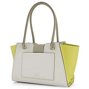 ZAC Zac Posen Eartha Medium Tote, Light/Pastel Grey