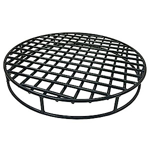 Walden Backyards Round Fire Pit Grate - High Temperature Heavy Duty Steel Above Ground Firegrate for Outdoor Pits and Campfire - 29.2”