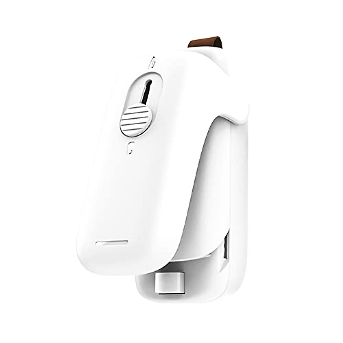 Kavolet Mini Bag Sealer, Handheld Heat Vacuum Sealer, 2 in 1 Heat Sealer and Cutter with Lanyard, for Snack Plastic Fresh Bags Cookies - Battery Not Included