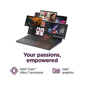 Lenovo 2024 Yoga 7i 2-in-1 Slim Laptop, 16" WUXGA Touchscreen, Ultra 7 155U (Beats i7-1335U), Backlit KB, FP Reader, Thunderbolt 4, TÜV, Win11Pro, w/AI Copilot & Stylus Pen(16GB RAM|1TB SSD)