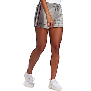 adidas Womens Drawstring Shorts Solid Grey