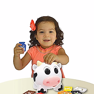 The Learning Journey Learn With Me - Color Cow - Color & Flavors Teaching Toddler Toys & Gifts for Boys & Girls Ages 2 Years and Up - Preschool Learning Toy