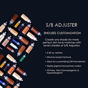 Temptu S/B Airbrush Adjuster, Blue, 0.25 Fl Oz