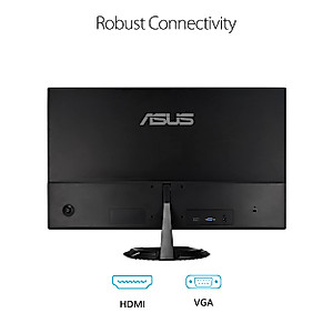 ASUS VZ279HEG1R 27” Gaming Monitor, 1080P, 75Hz, IPS, 1ms, FreeSync, Extreme Low Motion Blur, Eye Care, HDMI VGA, Ultra-Slim, Frameless