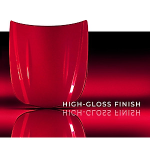 VViViD+ Ultra Gloss Metallic Candy Red Vinyl Car Wrap Premium Paint Replacement Film Roll with Nano Air Release Technology (1ft x 5ft)